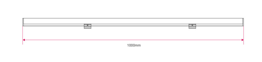 led lights with width diffuser area for outdoor project - Facade ...