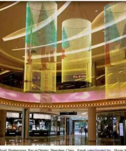 LED transparent mesh display - Facade Lighting Technology Co.,ltd
