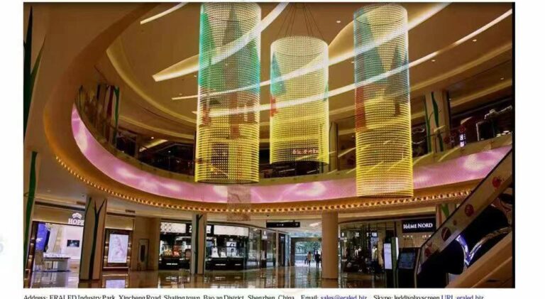 LED transparent mesh display - Facade Lighting Technology Co.,ltd