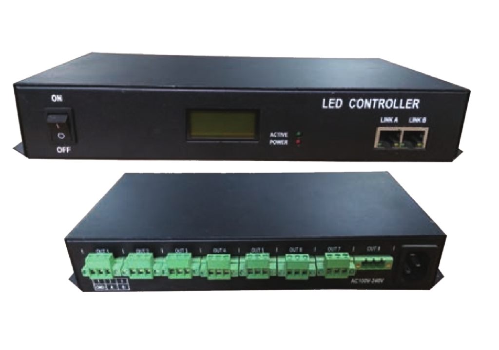 led slave controller/sub-controller for large led light project ...